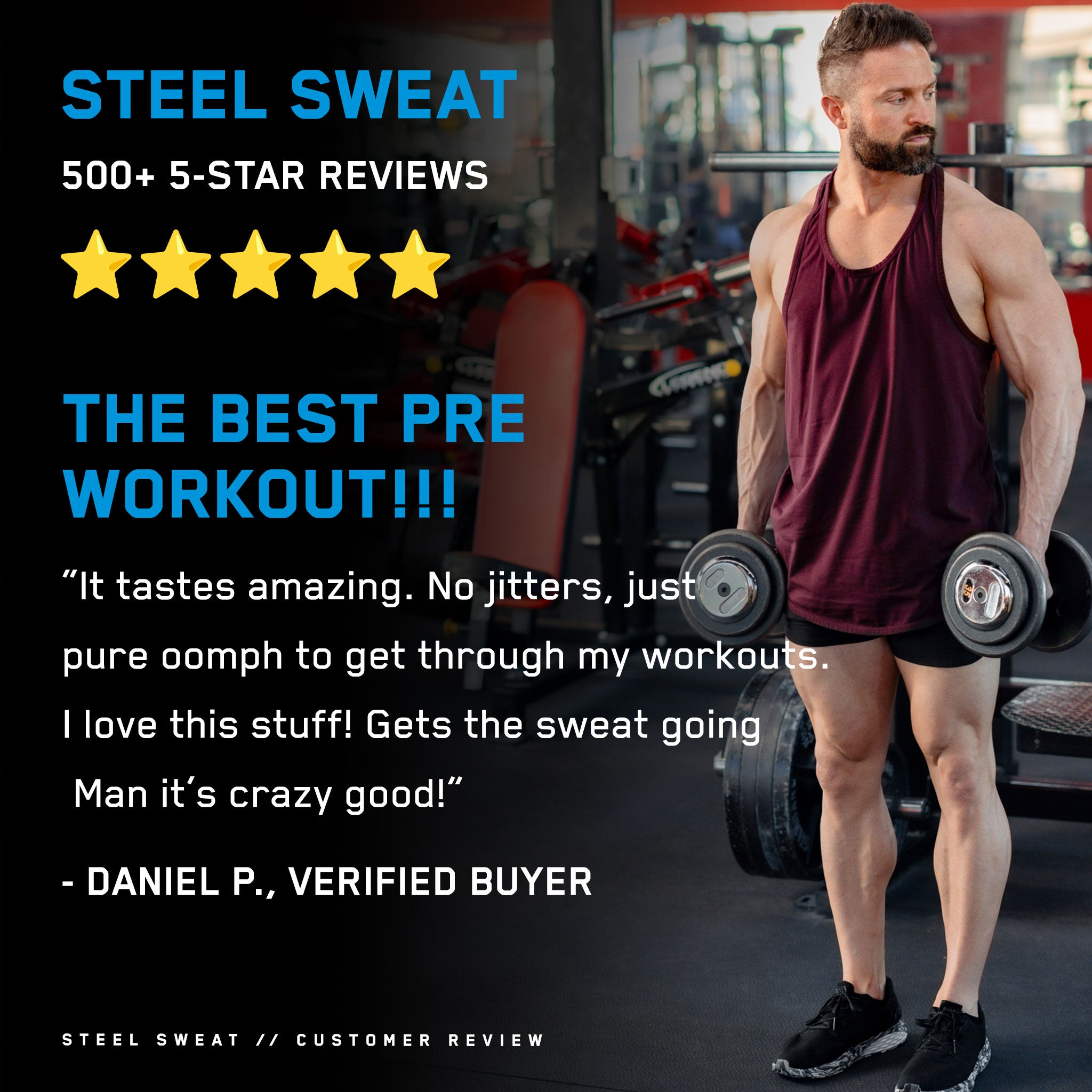 Steel Sweat® | Thermogenic Pre-Workout – SteelFit USA